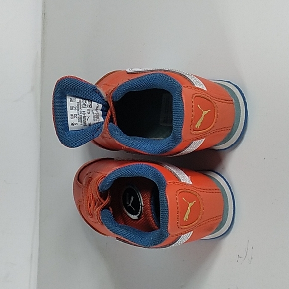 PUMA Roma | Shoes | Puma Roman Orange And White Size 6c Baby Sneakers ...